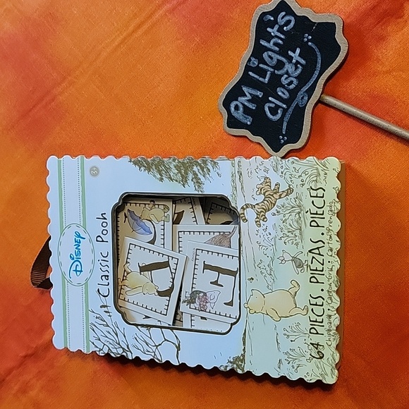 Disney | Office | Disney Classic Pooh Chipboard Letters New Ek Success ...